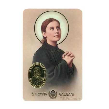 Santa Gemma Calgani Medalla - Tienda Esotérica Palantir